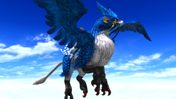 4K Black True Griffin | XIV Mod Archive