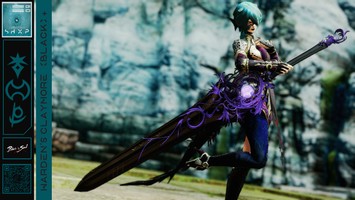 Reaper Fae Scythe to Dark Knight Balisarde | XIV Mod Archive
