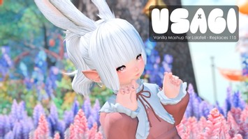 Royal Hare - [ Viera!M Hair Mashup ] - UPDATED | XIV Mod Archive