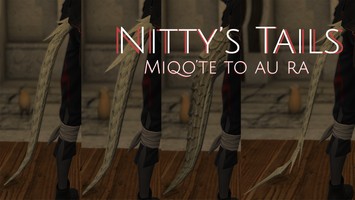 Au Ra Vanilla Tail Upscales | XIV Mod Archive
