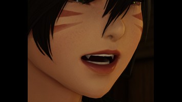 [DT] Sunseeker F Miqo'te Vanilla Fangs | XIV Mod Archive