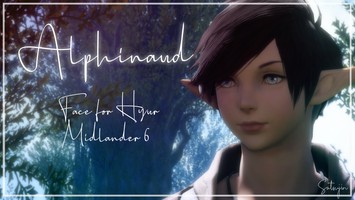 Alphinaud for Midlander face 2 | XIV Mod Archive