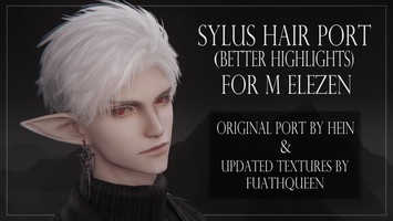 Sylus Hair Port With Better Highlights | XIV Mod Archive
