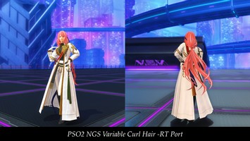 [Hair] PSO2 NGS Secramizia Hair -RT Port | XIV Mod Archive