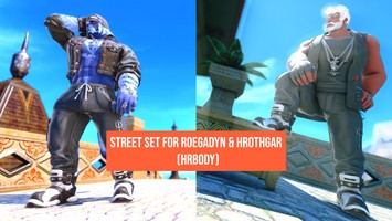 Street Clothes TBSE Upscale | XIV Mod Archive