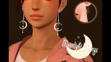 Cute Chocobo Earrings | XIV Mod Archive