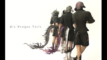 Fey´s Phoinix - Tails for female Aura | XIV Mod Archive