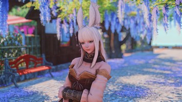 Hair 153 for Female Viera | XIV Mod Archive