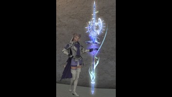 Pink Ultimate Edenmorn Halberd | XIV Mod Archive