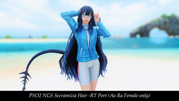[Hair] PSO2 NGS Variable Curl Hair -RT Port | XIV Mod Archive