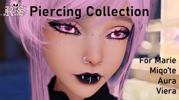 Viera Facial Piercings pt 1 | XIV Mod Archive