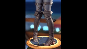[IVCS2] Horos Boots - Night's Gen3 Feet | XIV Mod Archive