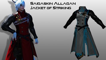 Late Allagan Armor of Maiming (TBSE-X) | XIV Mod Archive