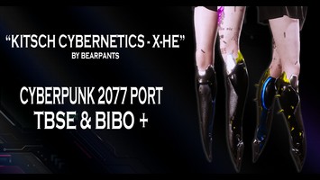 [HOWL ワン] CYBERNETIC LEGS - GEN 1 | Cyberpunk 2077 | XIV Mod Archive