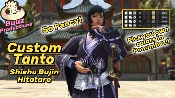 Shishu Bujin Hitatare - TF3 Medium and Large Upscale (Shirt and Shirtless Options) | XIV Mod Archive