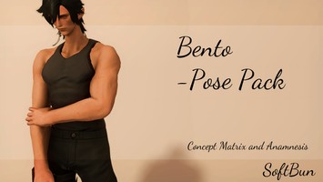 Model Posepack #4 (3 Poses) | XIV Mod Archive