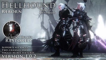 Inferno Jacket DT Shaders (2 Dye Channels) | XIV Mod Archive