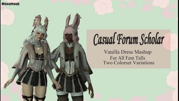 Vanilla Sharlayan Forum Robes | XIV Mod Archive