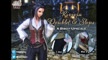 [FP] Nezha Lady's Togi & Slops - Bibo+ | XIV Mod Archive