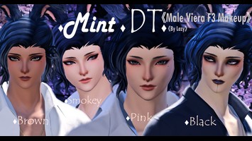Smiley - Male Viera Face 3 Halloween makeup | XIV Mod Archive