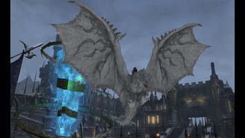 Blue (Azure?) rathalos | XIV Mod Archive