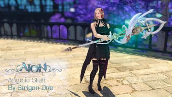 Cold Blue Flame Rod | XIV Mod Archive