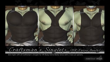 Skyworkers Singlet+ (HR Extra Beefy) | XIV Mod Archive