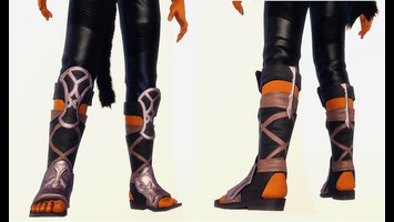 Wakfu - Hard leather caligae | XIV Mod Archive