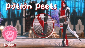 Potion Paws [Midlander] | XIV Mod Archive
