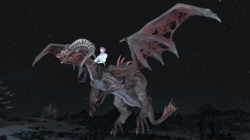 Obsidian Fylgja (pvp mount recolor) | XIV Mod Archive