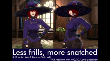 Hannish Wool Autumn Shirt - TF3 Large MS | XIV Mod Archive