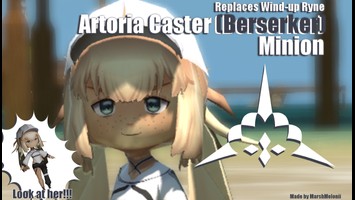 Caster Artoria Minion | XIV Mod Archive