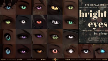 Bright Eyes | All Race/NPC Iris Replacement | XIV Mod Archive
