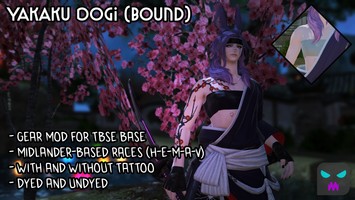 Yakaku Dogi with pattern to TBSE | XIV Mod Archive