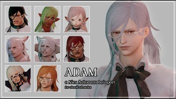Adam | Nier: Automata female hair port | XIV Mod Archive