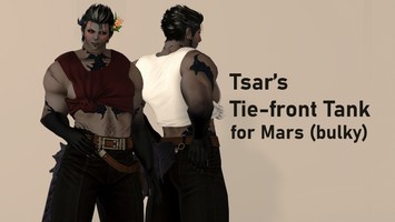 Tsar's Like a bad guy top for Mars bulky | XIV Mod Archive