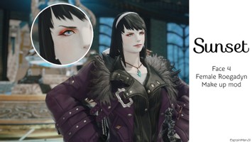 Double chin for F Roegadyn | XIV Mod Archive