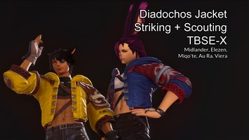 Paglth'an Chestwrap of Casting & Healing - TBSE-X | XIV Mod Archive