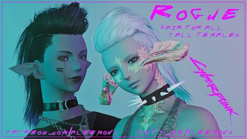 Mullet-less Wind Caller Hair (Male Roegadyn) | XIV Mod Archive