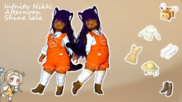 Afternoon Shine | Outfit Set | Infinity Nikki Port | XIV Mod Archive
