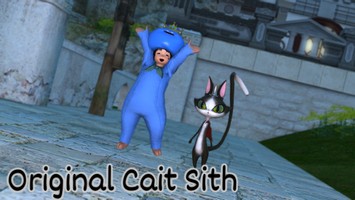 Black Cat Cait Sith | XIV Mod Archive
