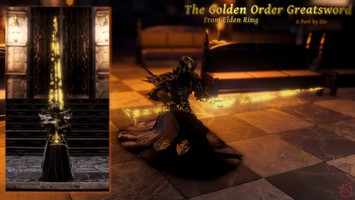 Golden Order Greatsword | XIV Mod Archive