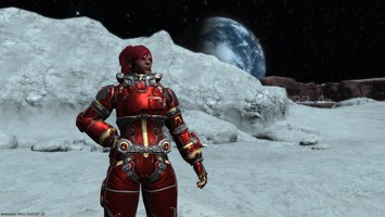 Cosmosuit Helm Ears Galore | XIV Mod Archive