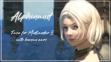 Alphinaud for Midlander face 5 Female | XIV Mod Archive