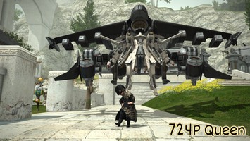 [MCH] Nier Small Stubby Replace Automaton Queen | XIV Mod Archive