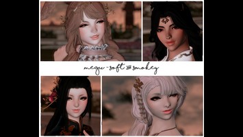 [Megu] Soft & Smokey Highlander makeup | XIV Mod Archive