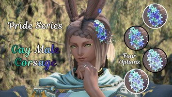 Transgender Pride Corsage | XIV Mod Archive