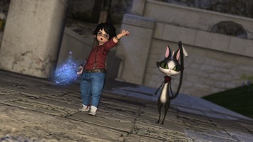Cait Sith Carbuncle with Glowing Crowns and Effects | XIV Mod Archive